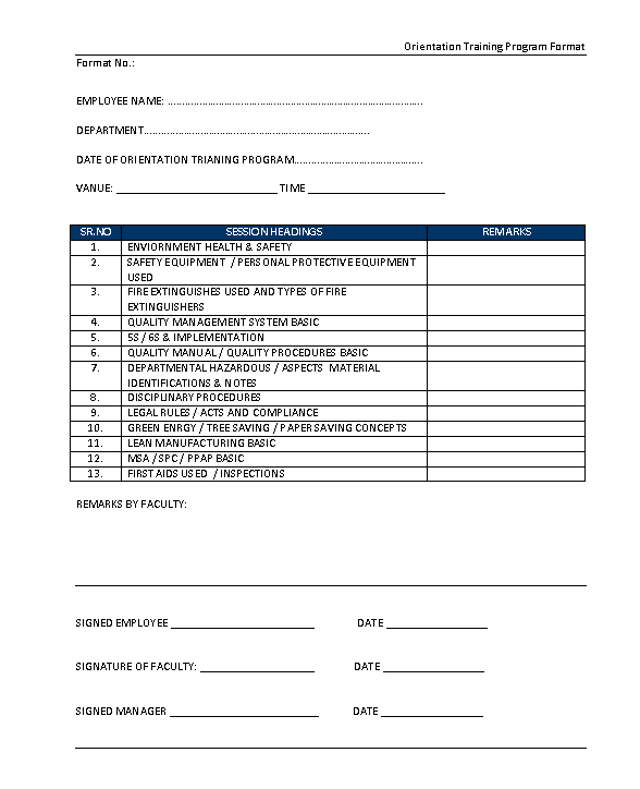 Download Free Software Sample Orientation Program For Nurses 