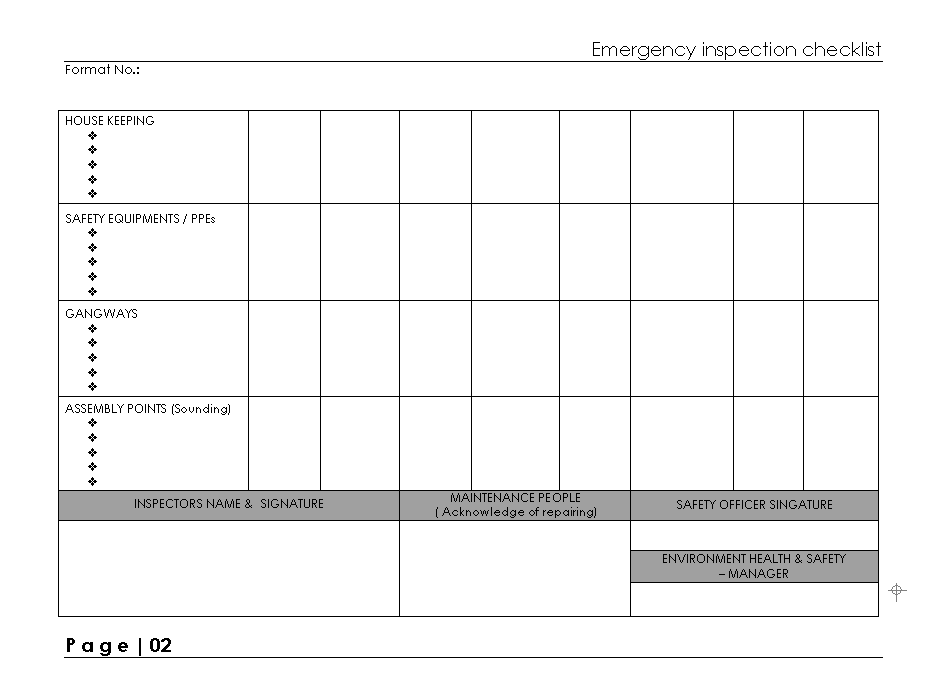 Emergency Exit Lighting Inspection Form at Dianne Horton blog Emergency Exit Lighting Inspection Form at Dianne Horton blog