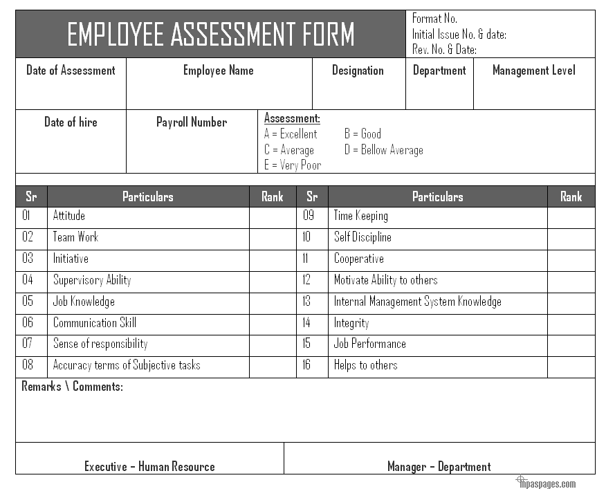 Employee Assessment